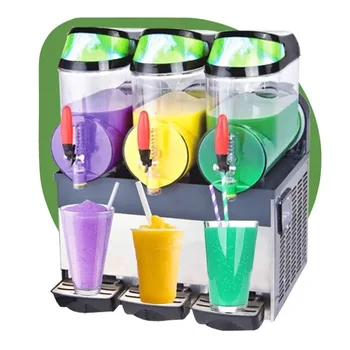 Slushy Machine 3l X 2 Daiquiri Machine Commercial Double Bowl Frozen ...