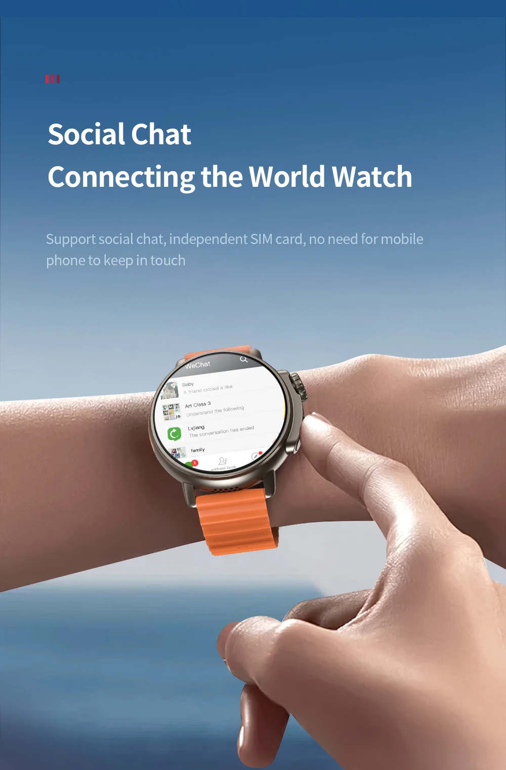 K8 4g Android Smartwatch Support 4g Sim Card And Wifi S8 Ultra Smart ...