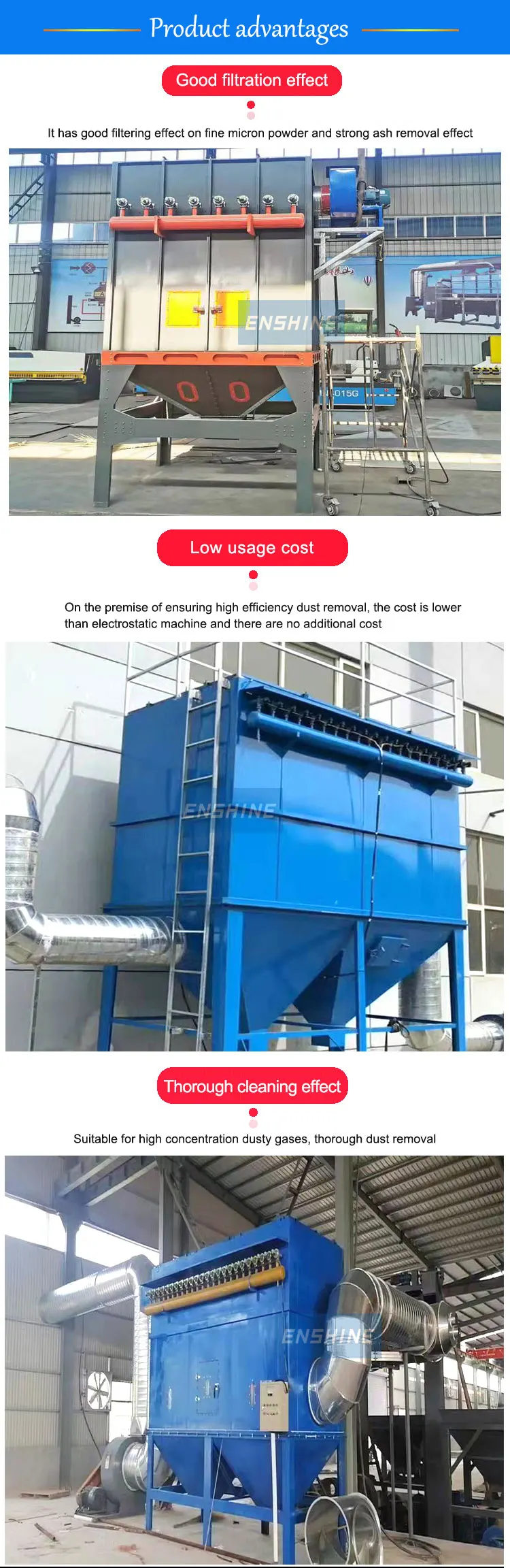 High Quality Dust Collector Explosion Protection New Modular Automatic ...