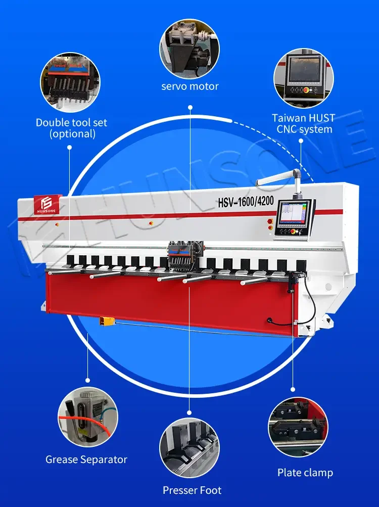 Manual Rigid Box V U Shape Grooving Machine For Cardboard Paper Grey ...