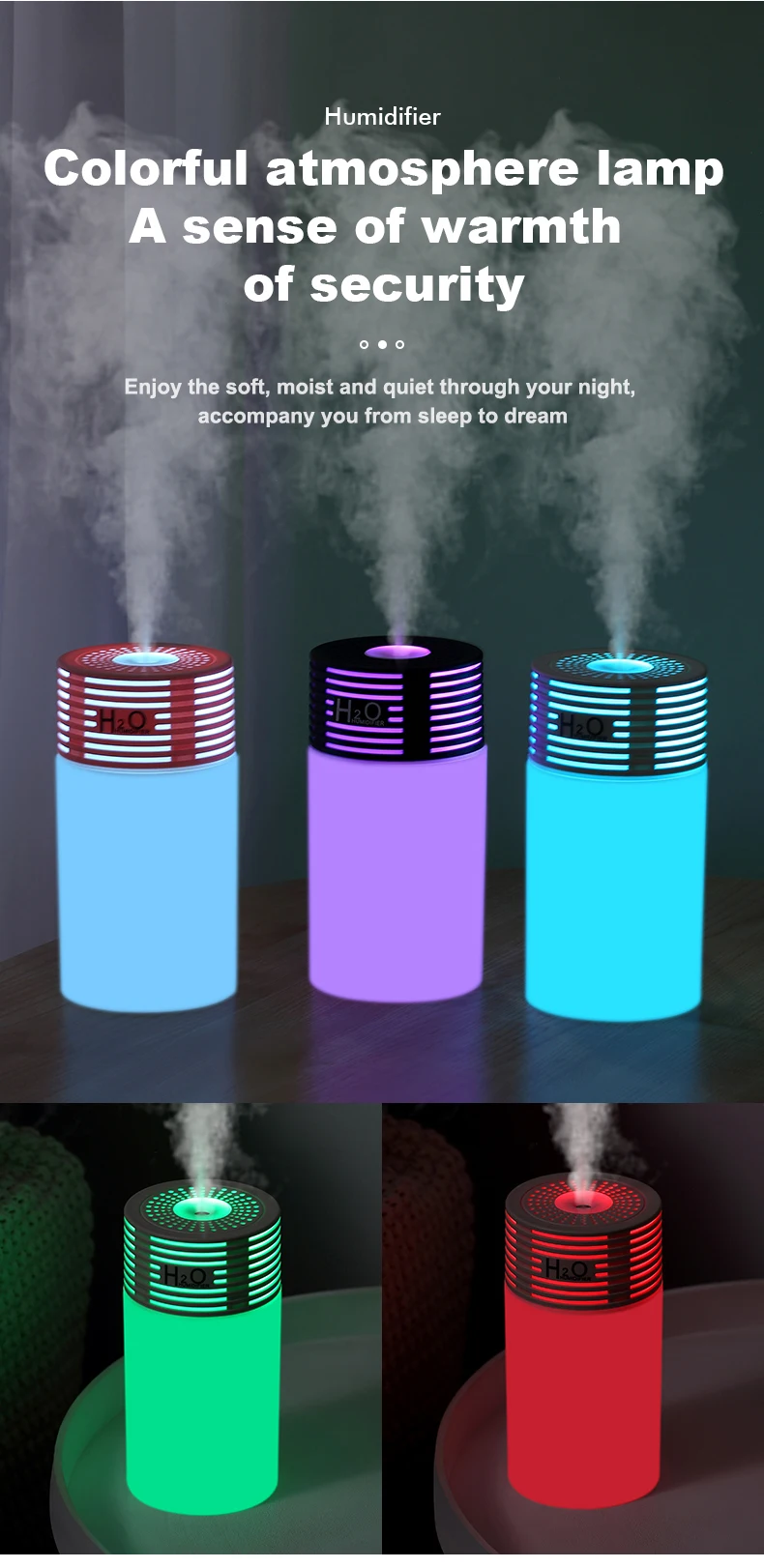 Automatic Nano Mist Car Ultrasonic Humidifier Usb Portable Cup Air ...