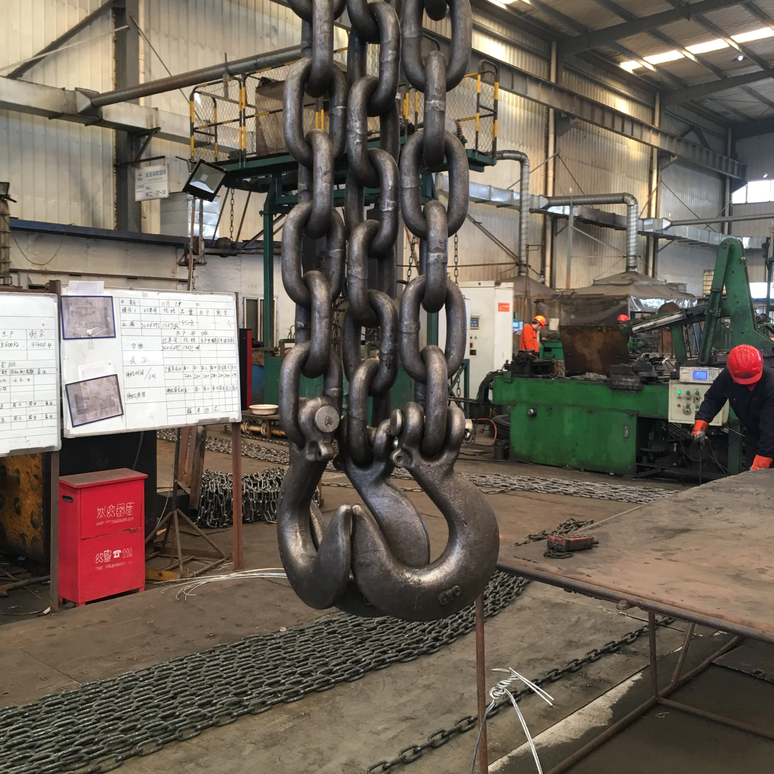 High Heel Ankle Lifting Chain Link Iron Black Chain G100 Alloy Load ...