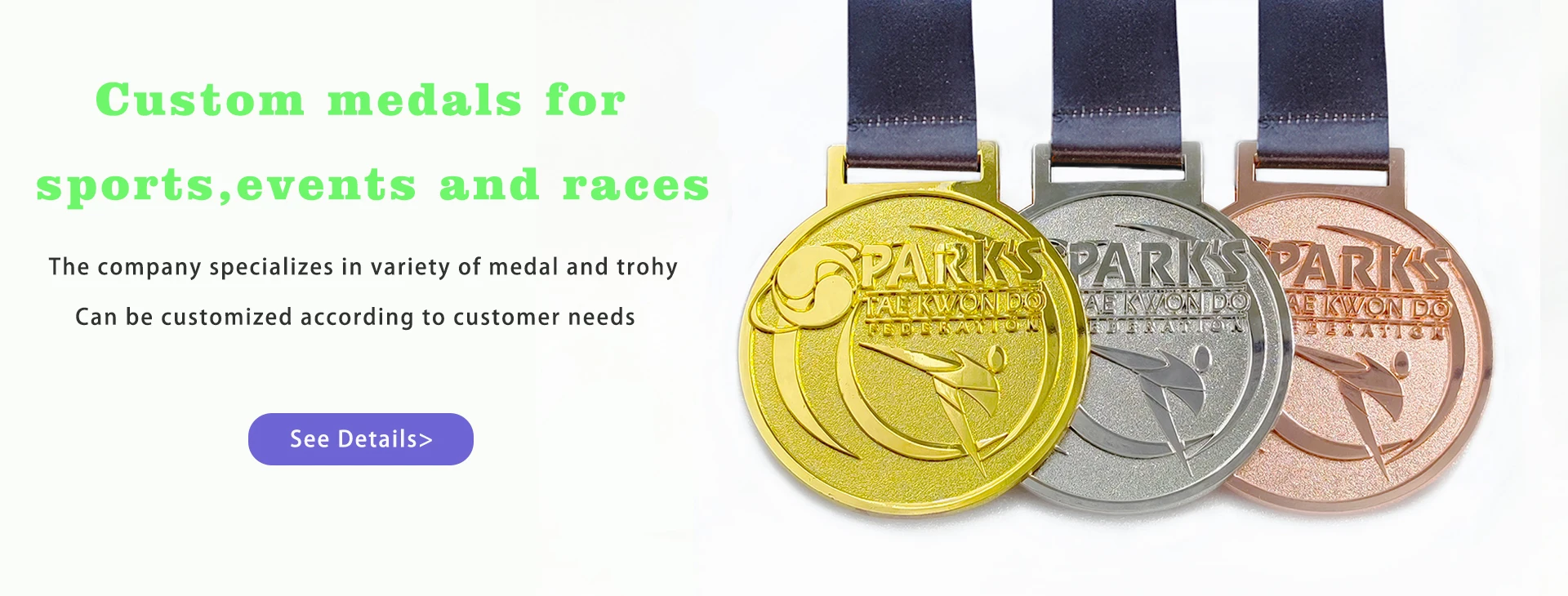 Custom-made Medals Sublimation Silver Bronze Gold Blank Award Blank ...