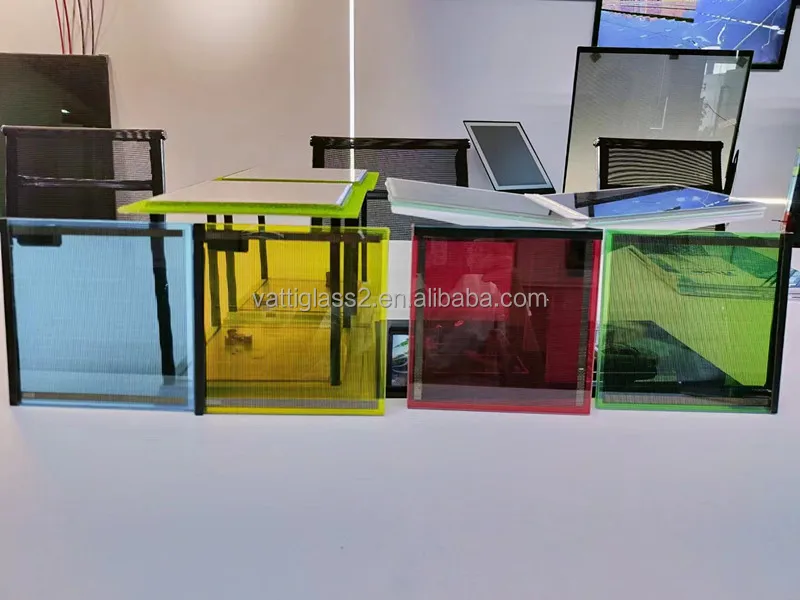 BIPV New Energy Cdte Solar Laminated Glass Panel Power Generation Glass