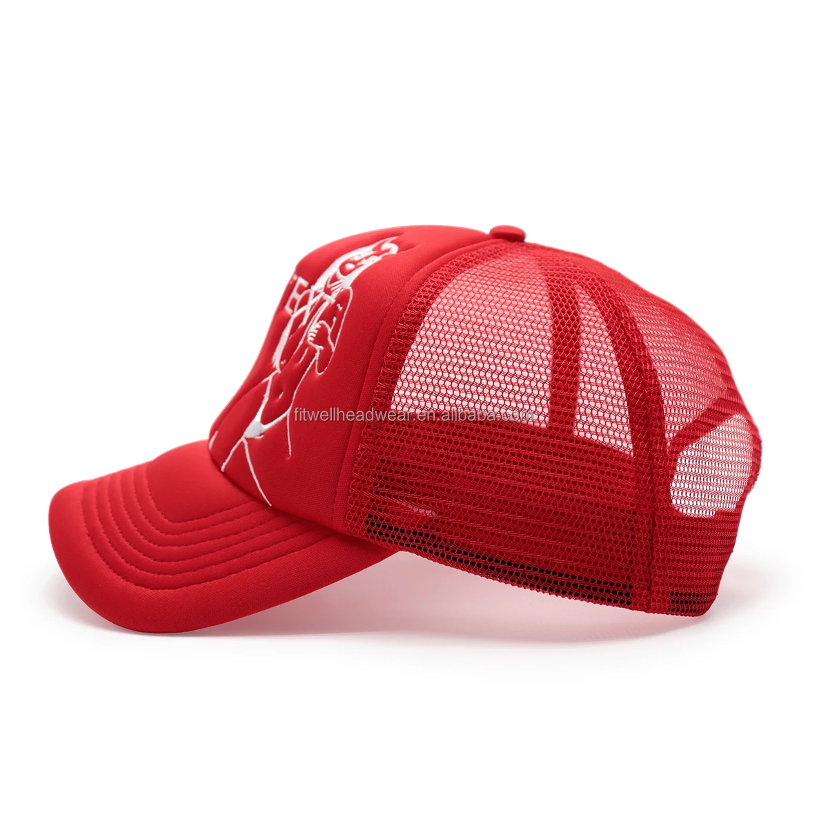 Custom Foam Mesh Trucker Hats - 5 Panel, High Quality