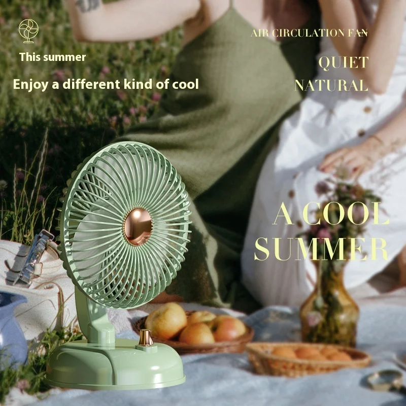 Alibaba.com: 136° rotation, USB-powered mini table fan for home or ...