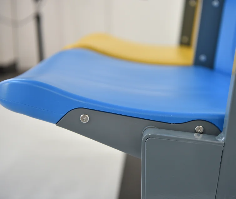 VIP Folding Stadium Chair with Cup Holder Armrest CS-V1-GLS