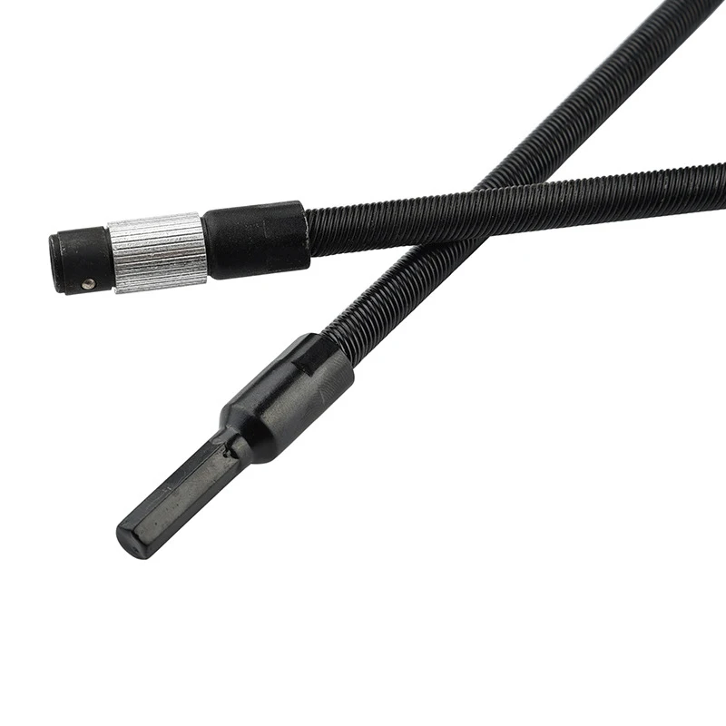 Universal 200mm Metal Soft Flexible Extension Bit Holder