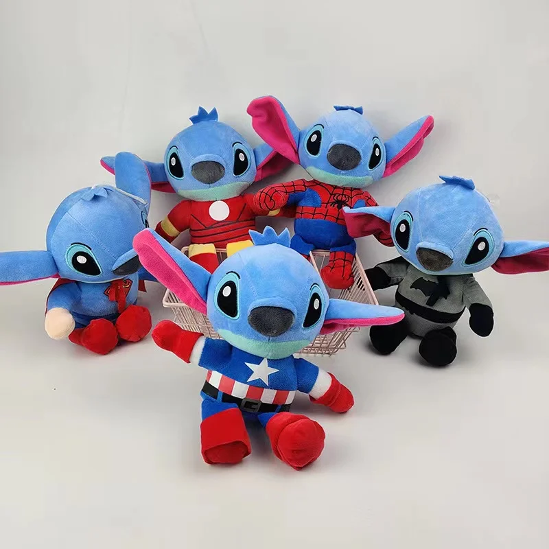 Botu Cartoon Lilo And Stitch Stuffed Avenge Plush Figure Toys Kids ...