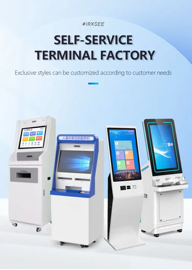 Win11 Win10 Android 15.6 21.5 32 Inches Self Payment Advertising ...