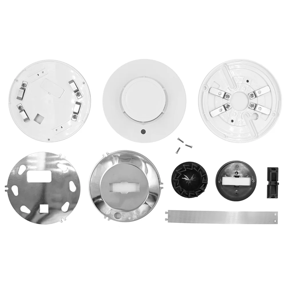 火灾探测器独立烟雾传感器外壳光电外壳的常规保护塑料盖| Alibaba.com