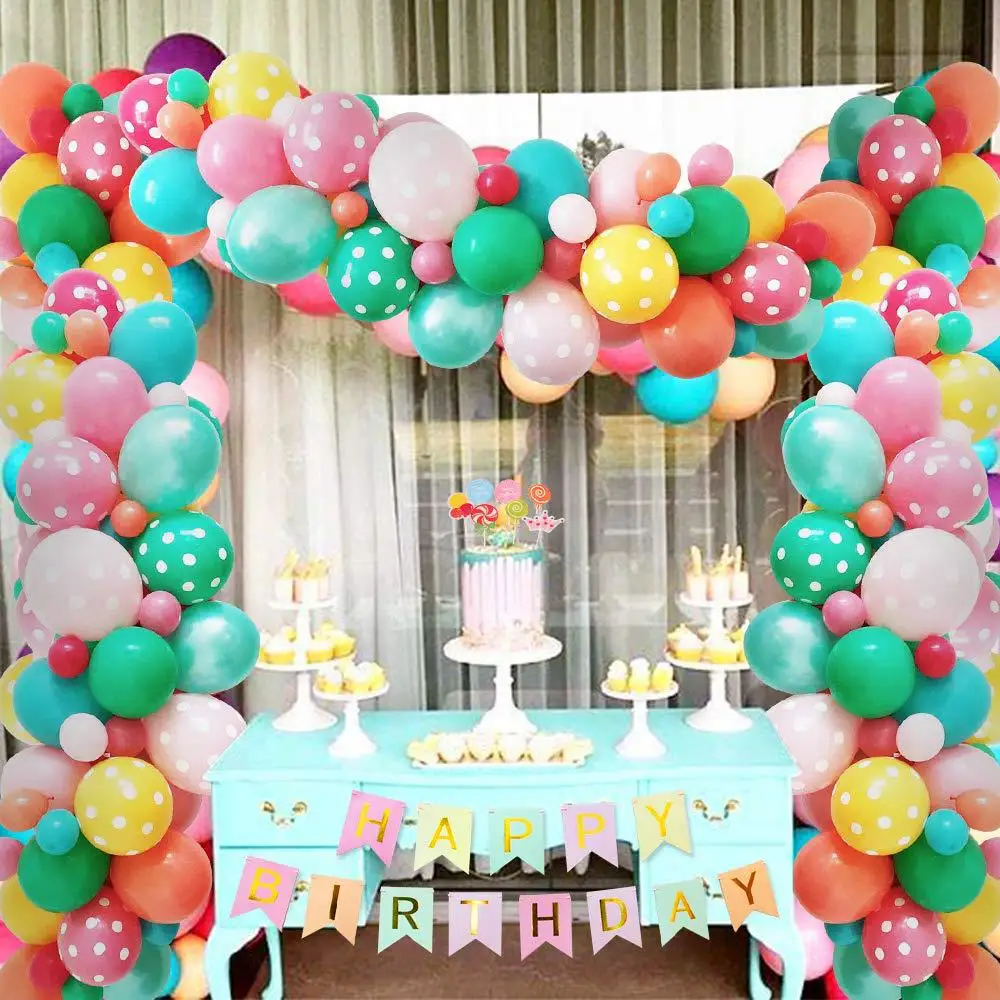 Happy Birthday Decorations Balloons Birthday Party Supplies Rose Gold ...