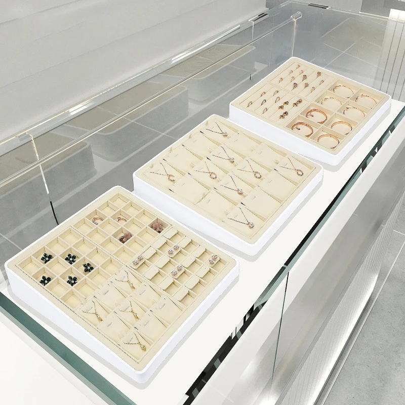 SUNDO Luxury High Quality Jewelry Showcase Display Stand Sets Jewelry ...