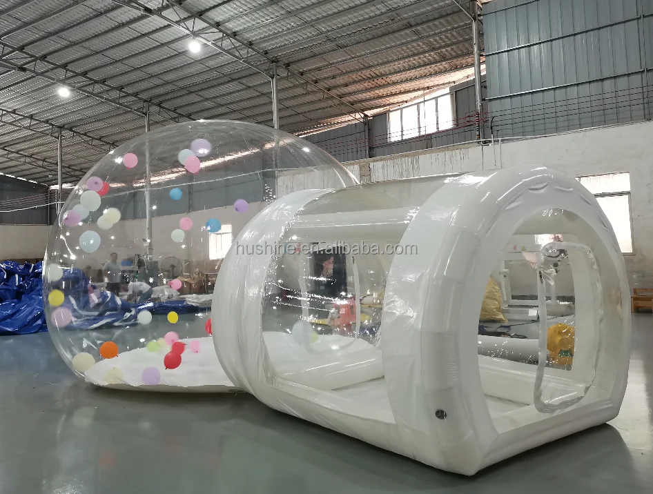 Kids Party Fun House - Giant Clear Inflatable Igloo Dome