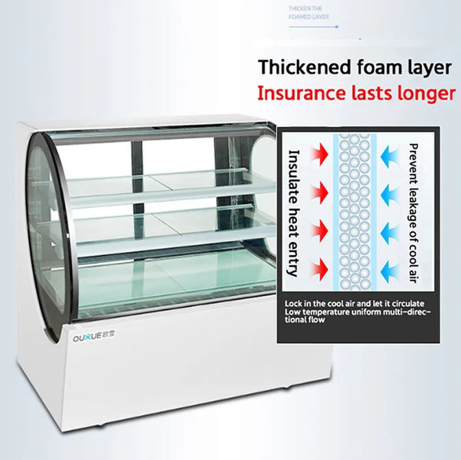 Egg Tart Display Case Incubator Heated Incubator Commercial Chestnut ...