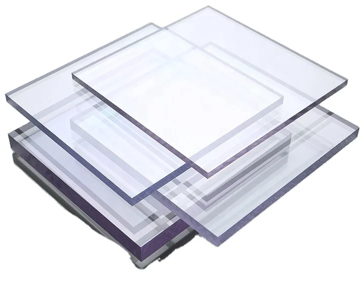 No Discoloration Uv Coated Sheet Clear Polycarbonate Sheet 10mm X3m ...