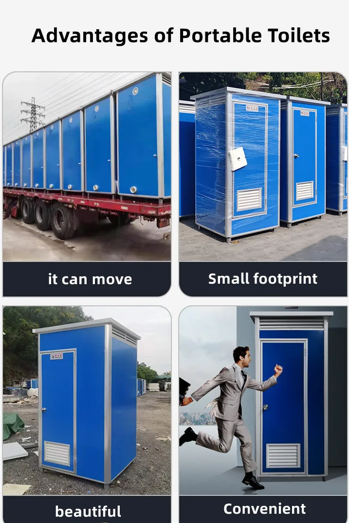 Modern Bathroom And Toilet Portable Toilet Guangdong Mobile Movable ...