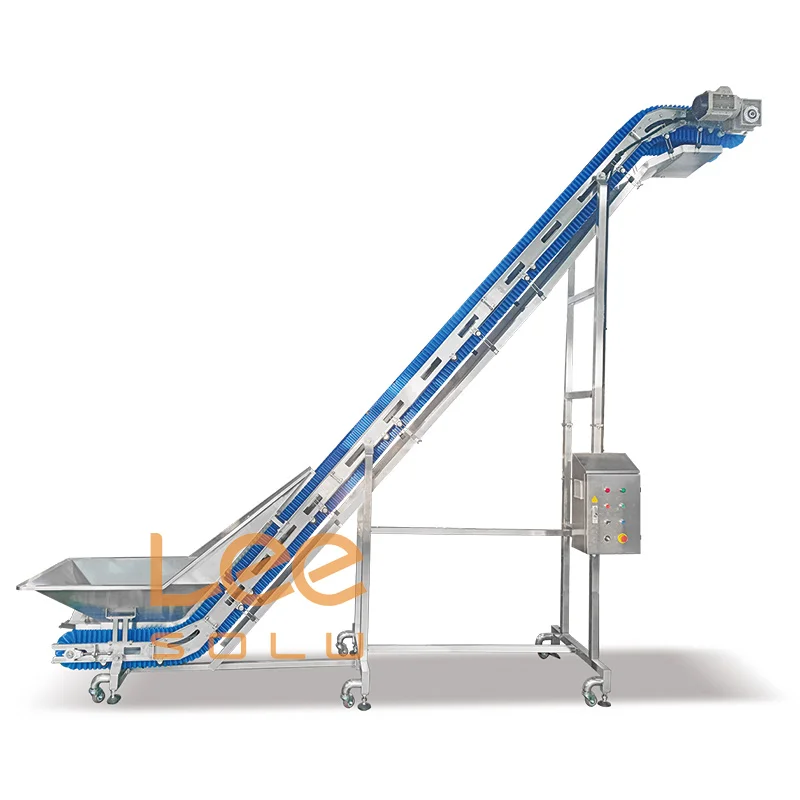 assembly line equipment screw inclined bucket conveyor Z Type Bucket ...