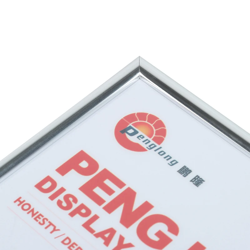 Silver Metal Photo Frame - Perfect for Certificates & Diplomas