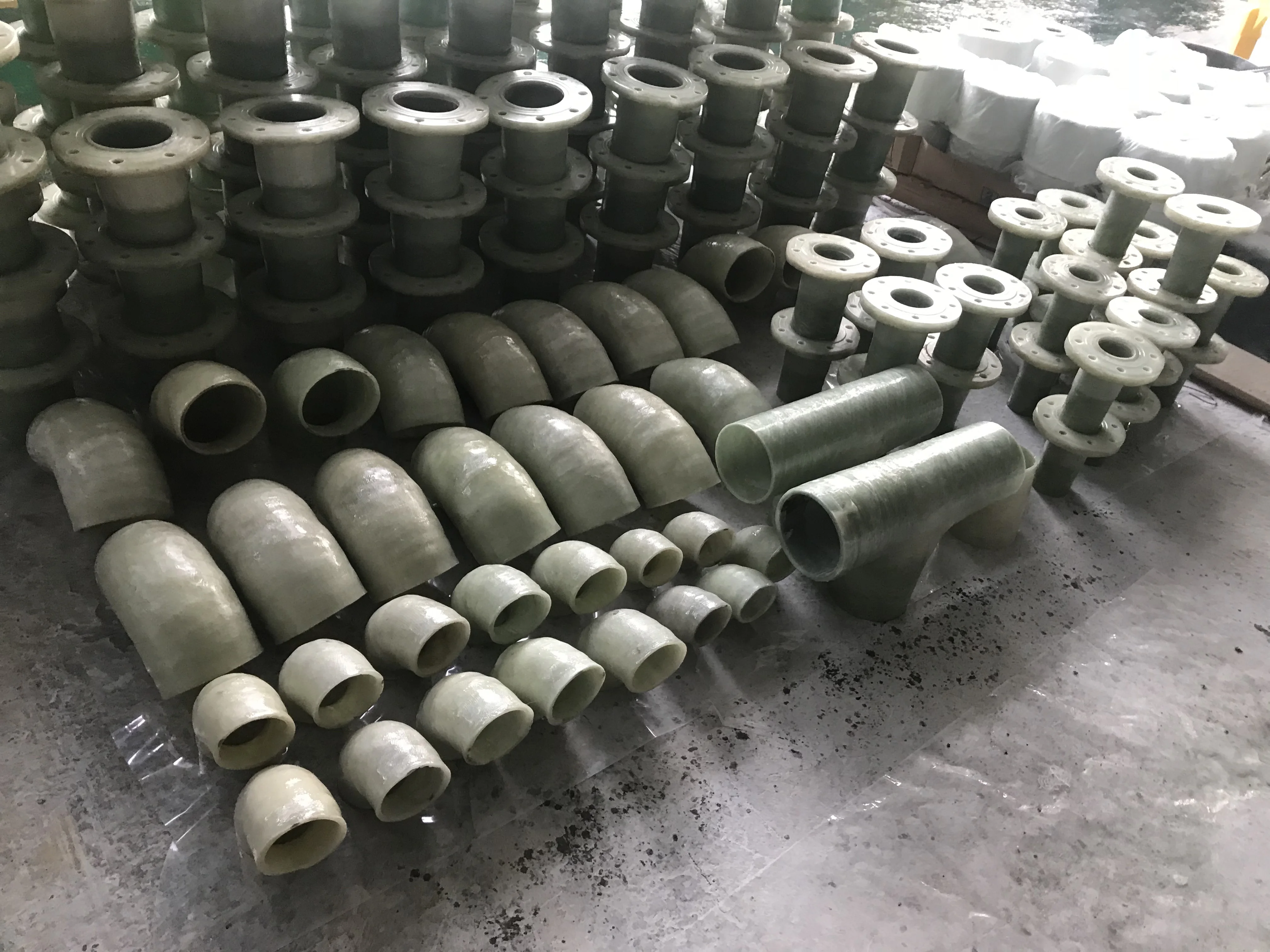 Grp Frp Pipe Fiber Glass Composite Pipe/frp Process Pipe/buried Frp ...