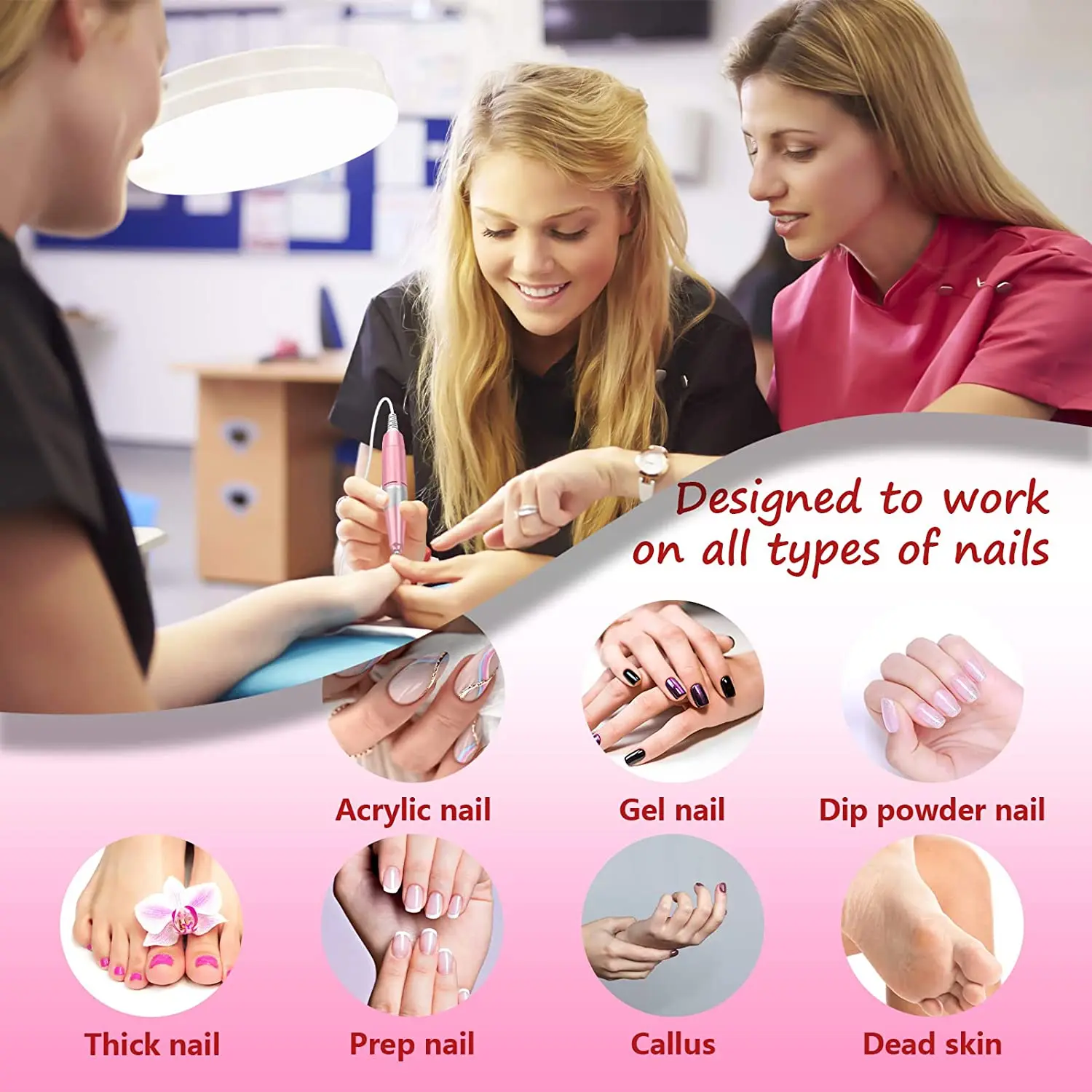 Professional Manicure And Pedicure Kitcordless Nail Drill Machine Nail Drill Supplier Buy Ail