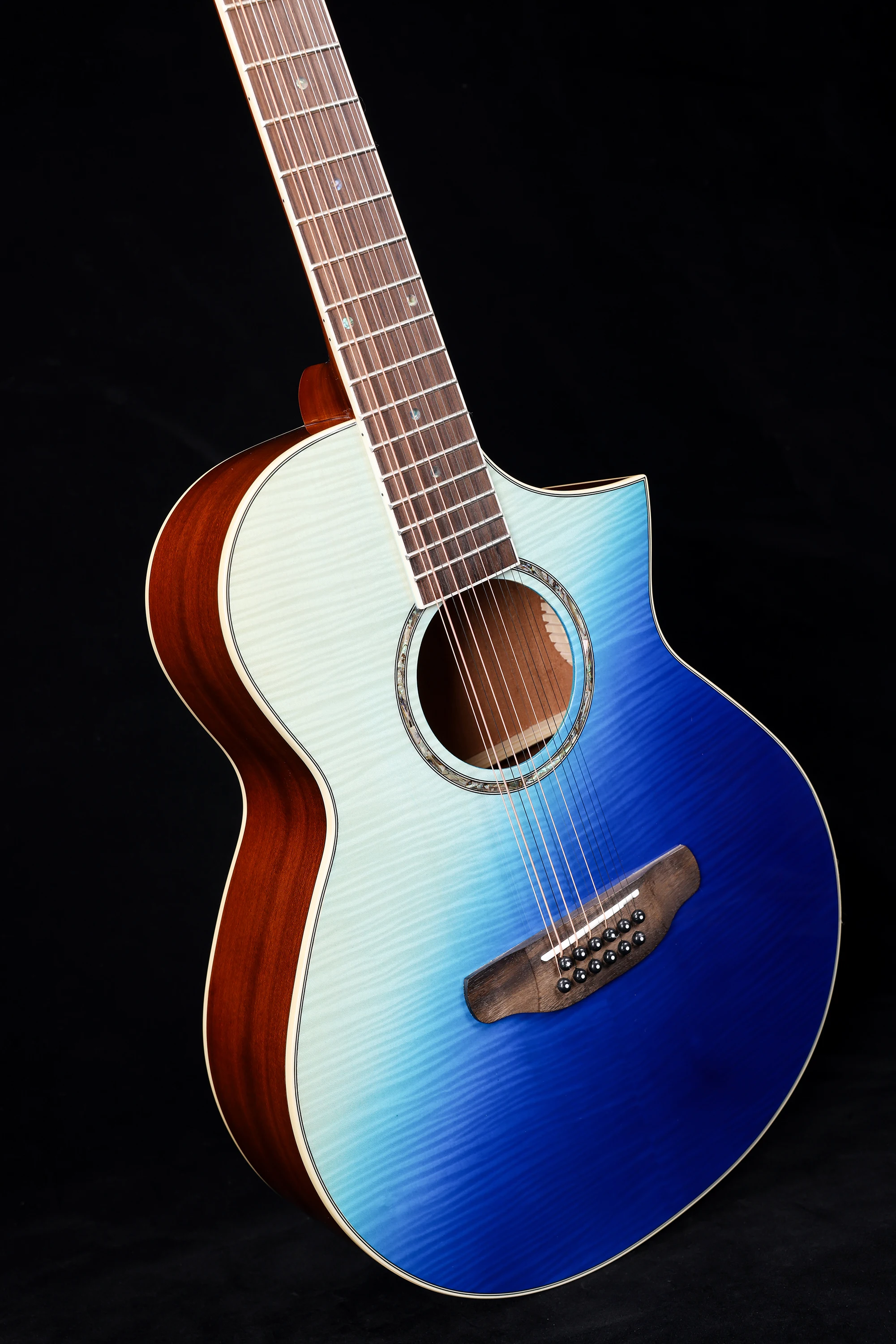 12 String Acoustic Guitar - Mini Jumbo with Sharpe Cutaway