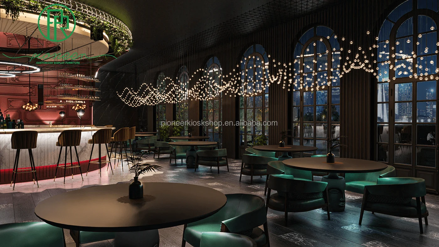 Luxury Hotel Bar Counter - Stylish & Functional Design