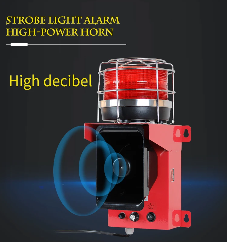 Factory Price Stsg-5163 Large Loud Buzzers Emergency Light Alarms ...