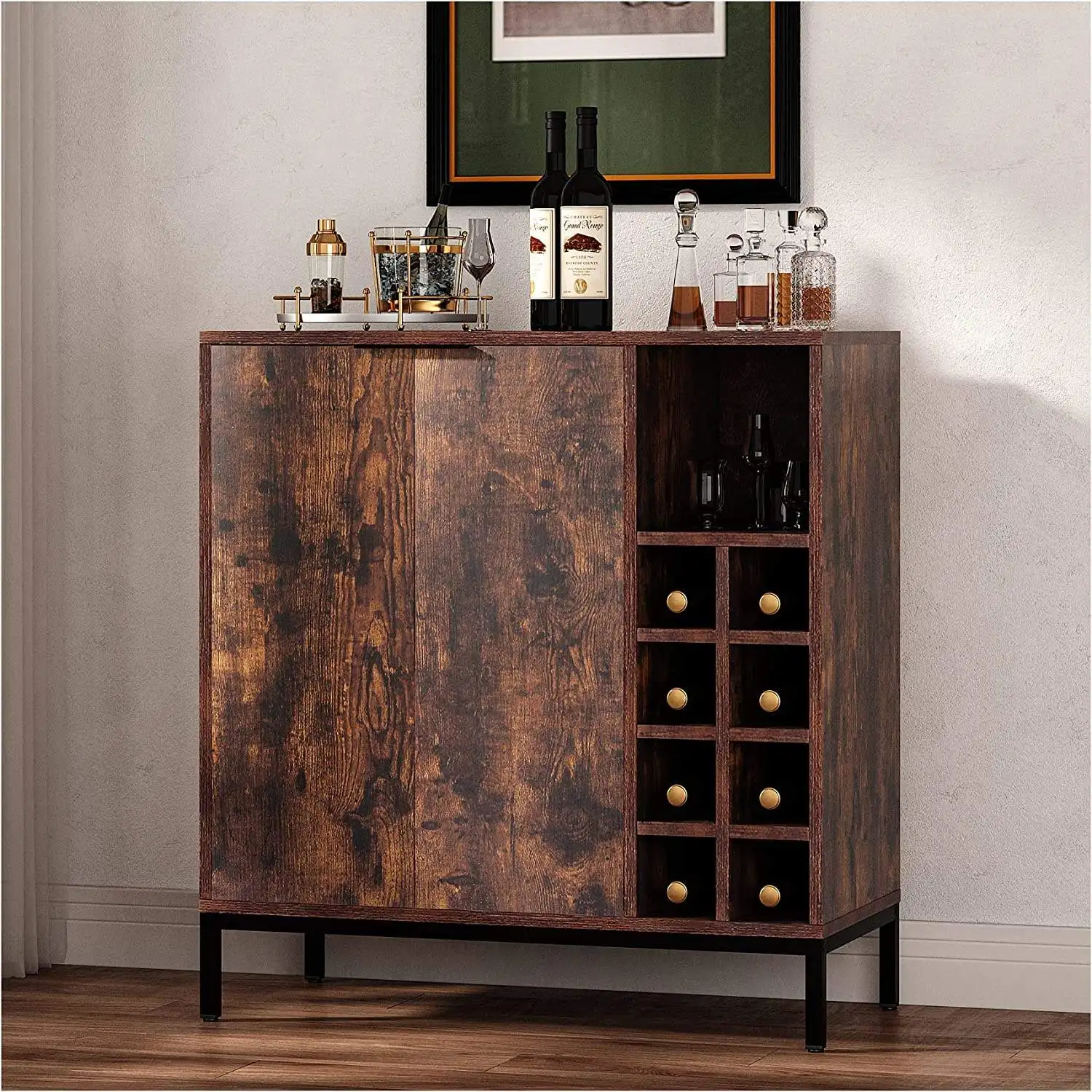 Modern Mini Bar Cabinet