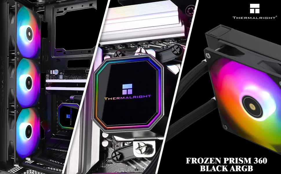 Thermalright Frozen Prism 360 Black ARGB CPU Liquid Cooler