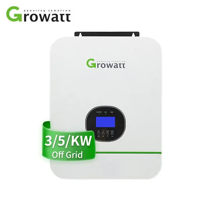 Growatt Off Grid Solar Inverter 2kw 3kw 5kw 3000 Watts 5000 Watts Spf 3000tl Hvm Spf 5000tl Hvm ...