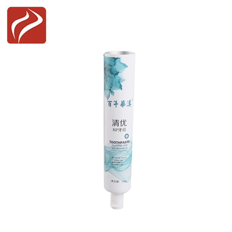 Toothpaste Container Custom Printed 120g Aluminum Plastic Extruded ...
