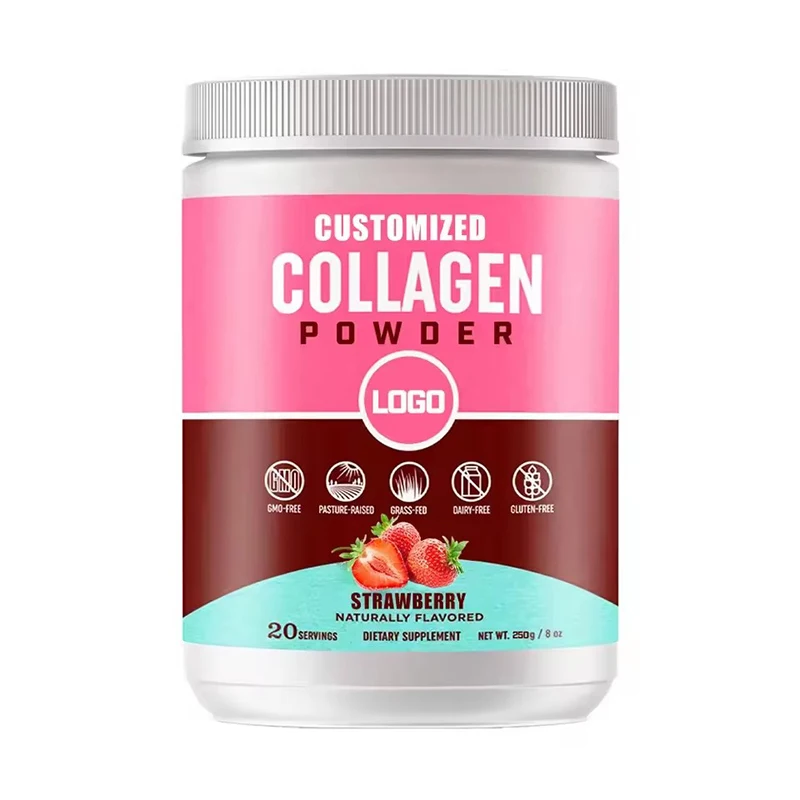 Collagen Peptides Powder Skin Whitening Glow Digestive Enzymes for Hair ...