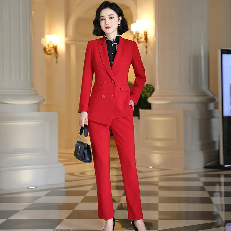 Shop Our New Women's Office Lady Pant Suits - High Quality