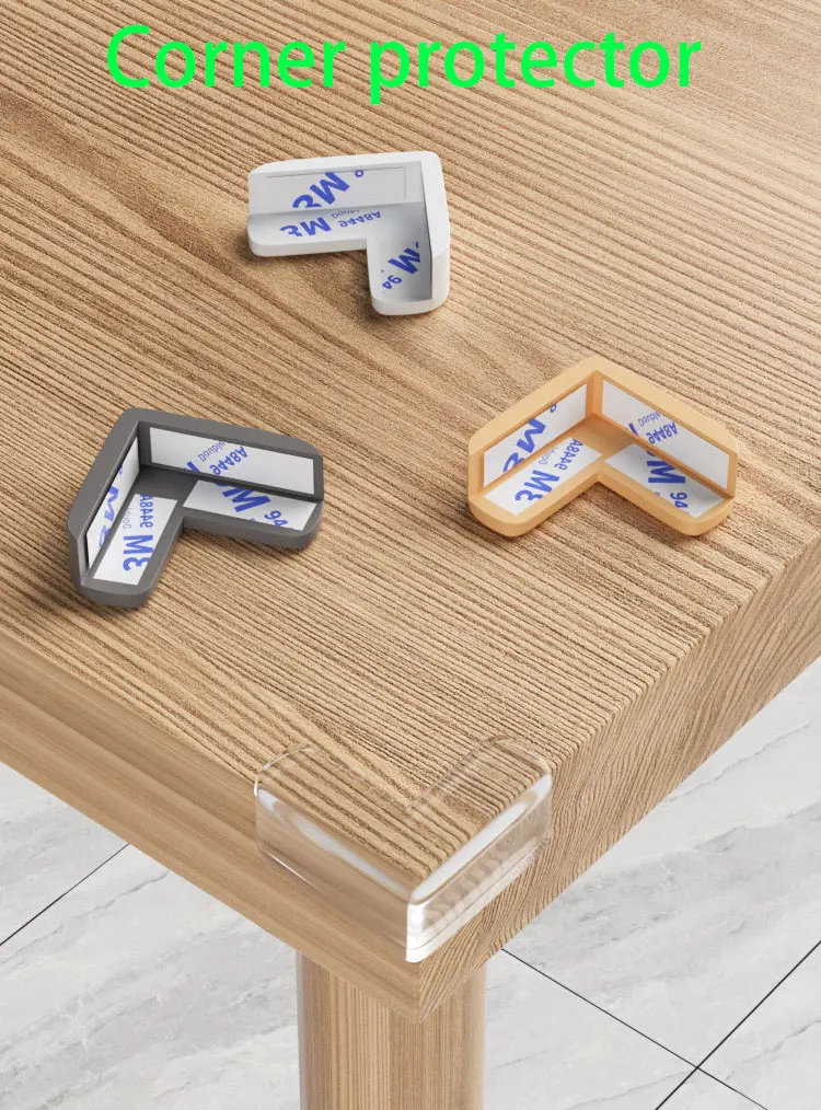 Child-proofing Corner Guards L-shaped Pvc Table Protectors For Babies ...