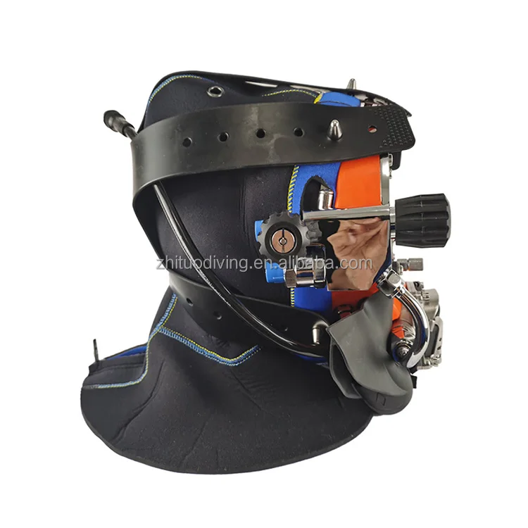 Deep Sea Commercial Diver Helmet - Superior Breathing Performance