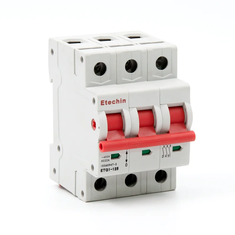 3p Miniature Circuit Breaker With Main Switch Function 40a 60a 80a 100a ...