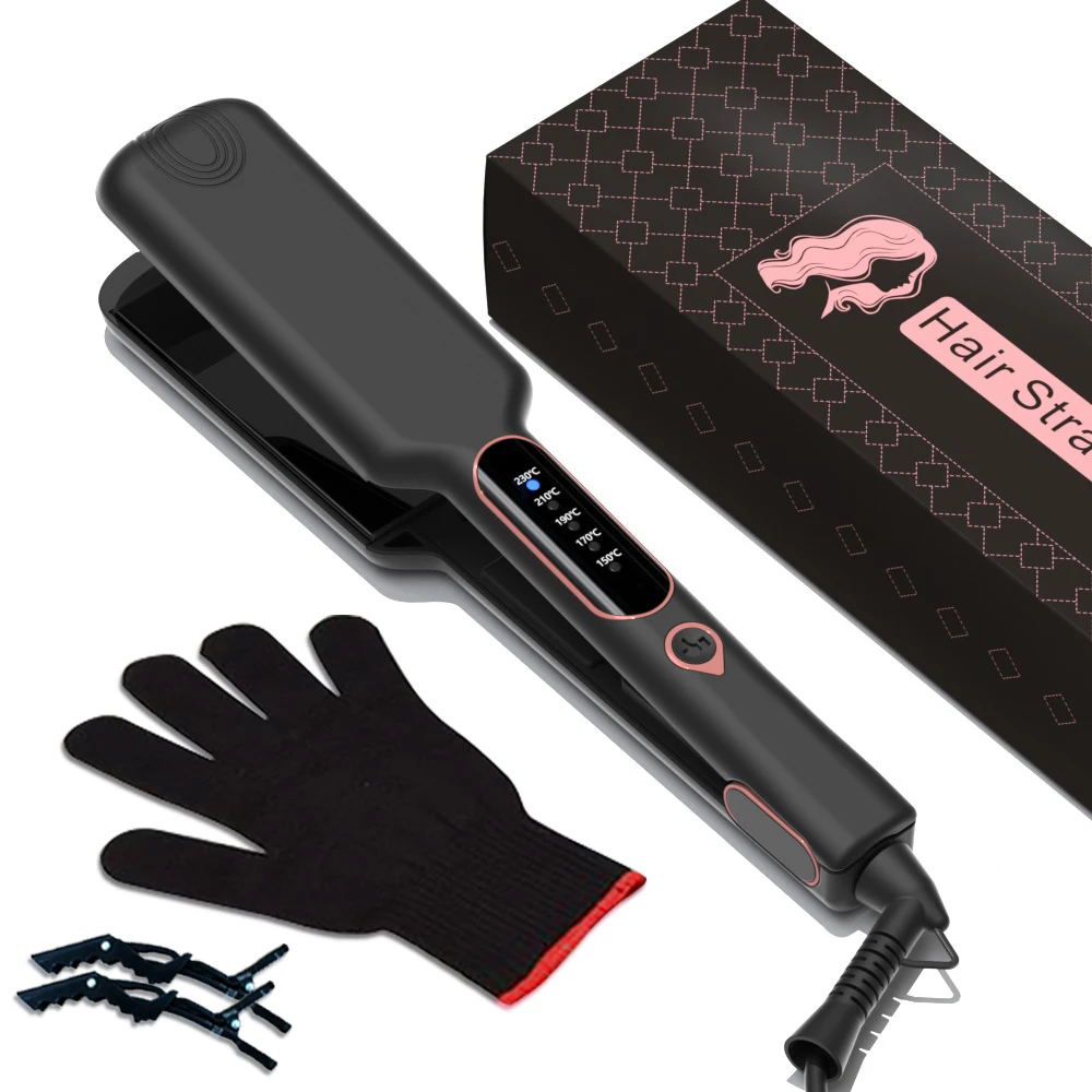 2025 Digital Temperature Control Hair Straightener - Lightweight & Quality