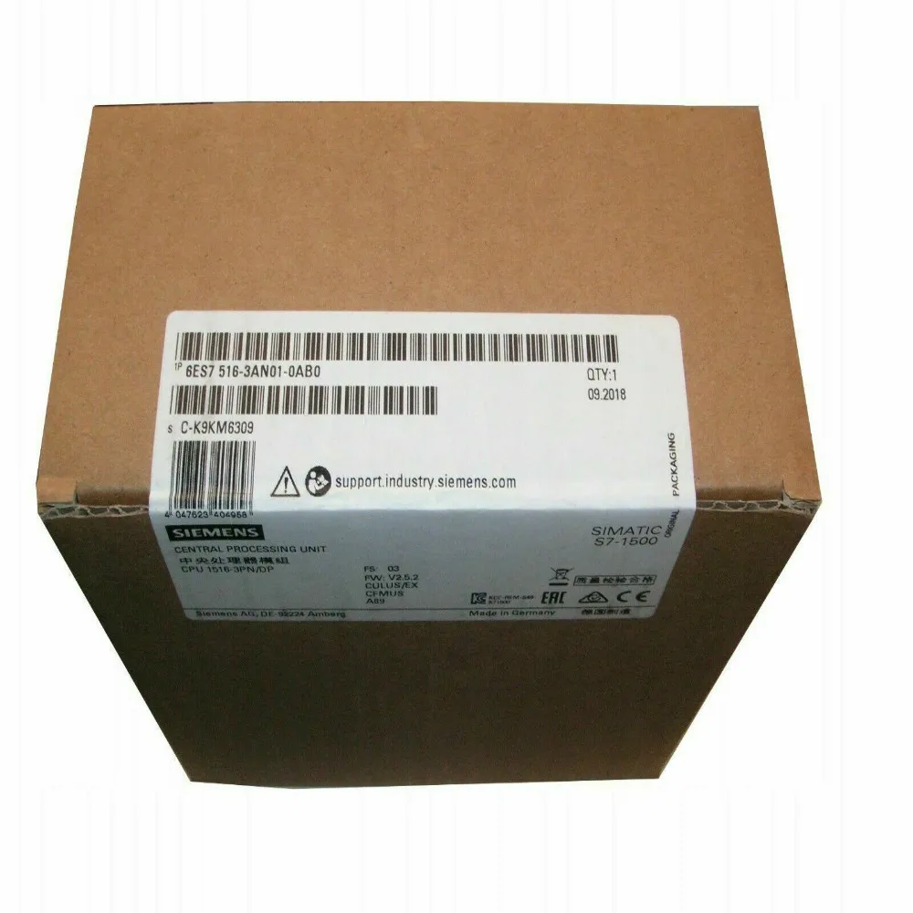 Siemens SIMATIC S7-1500 1518F-4 PLC 6ES7518-4TP00-0AB0 6ES7518-4JP00 ...