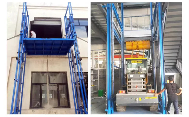 Wall-mounted Freight Elevators For Indoor And Outdoor Narrow Spaces In Warehouses,Small Freight ...