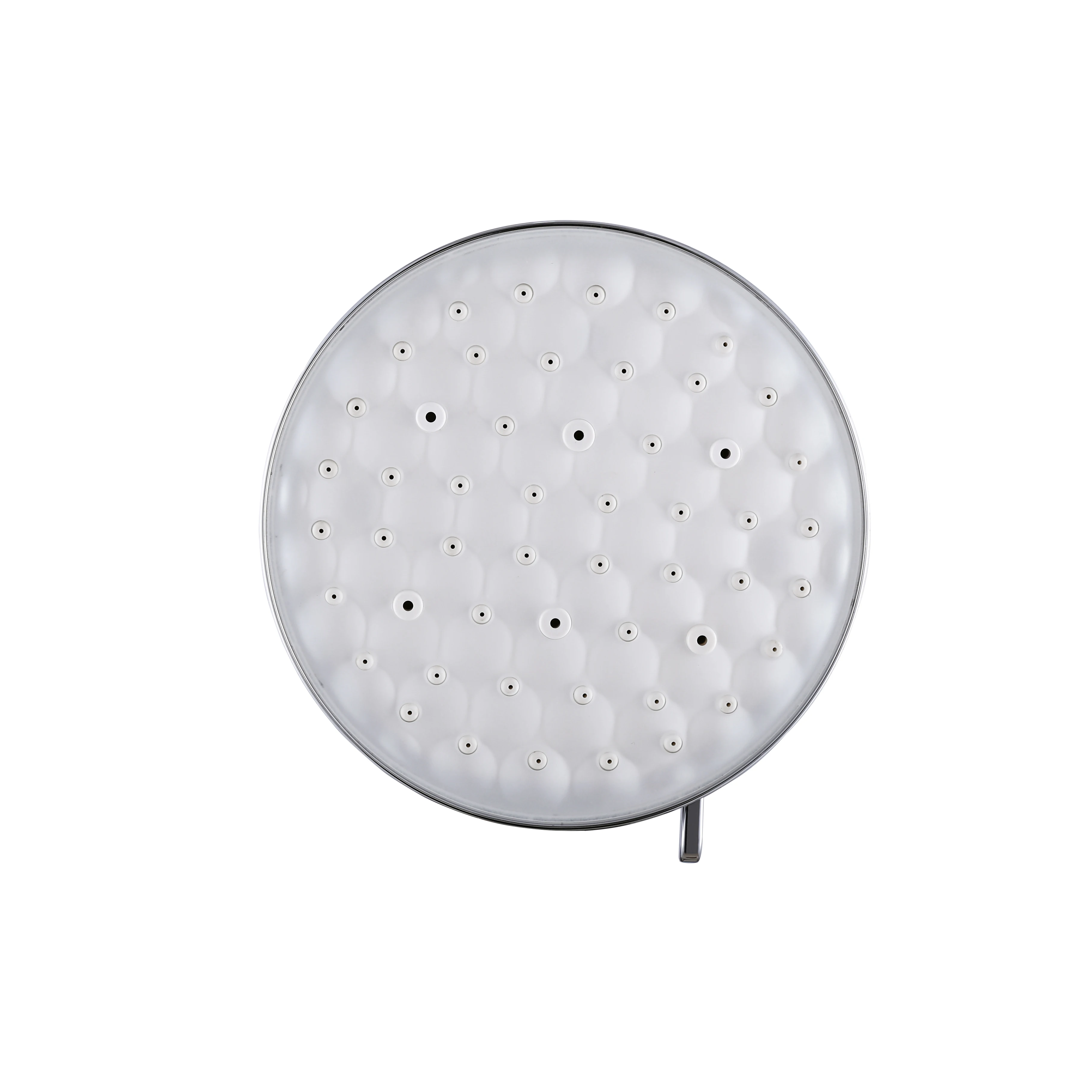 Chrome Bathroom High Pressure Shower Head Round Rain Showerhead - Buy ...