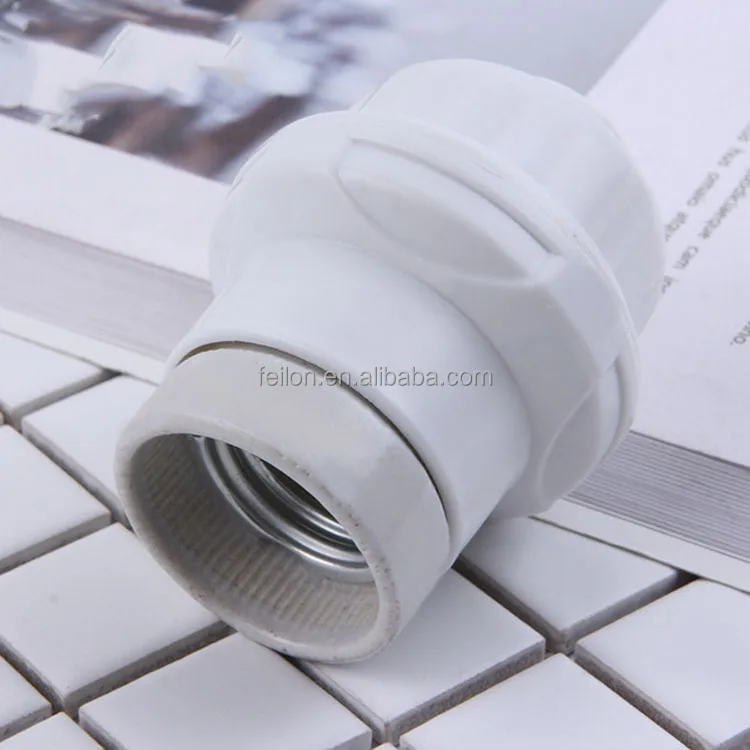 Suspended E27 Screw Base Lamp Holder Ceramic Threaded Lighting ...