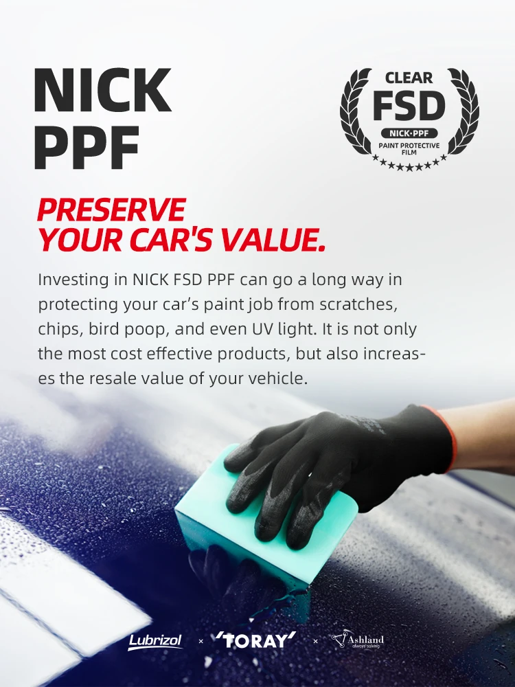 Nick Self Healing Ppf Tpu Paint Protection Film Nano Coated Not Yellowing Tpu Ppf 6.5mil 7.5mil ...