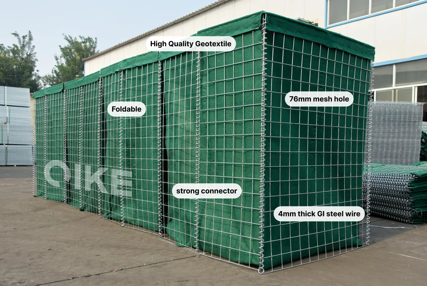 UV Resistant Sand Container Flood Barrier Defense Barrier