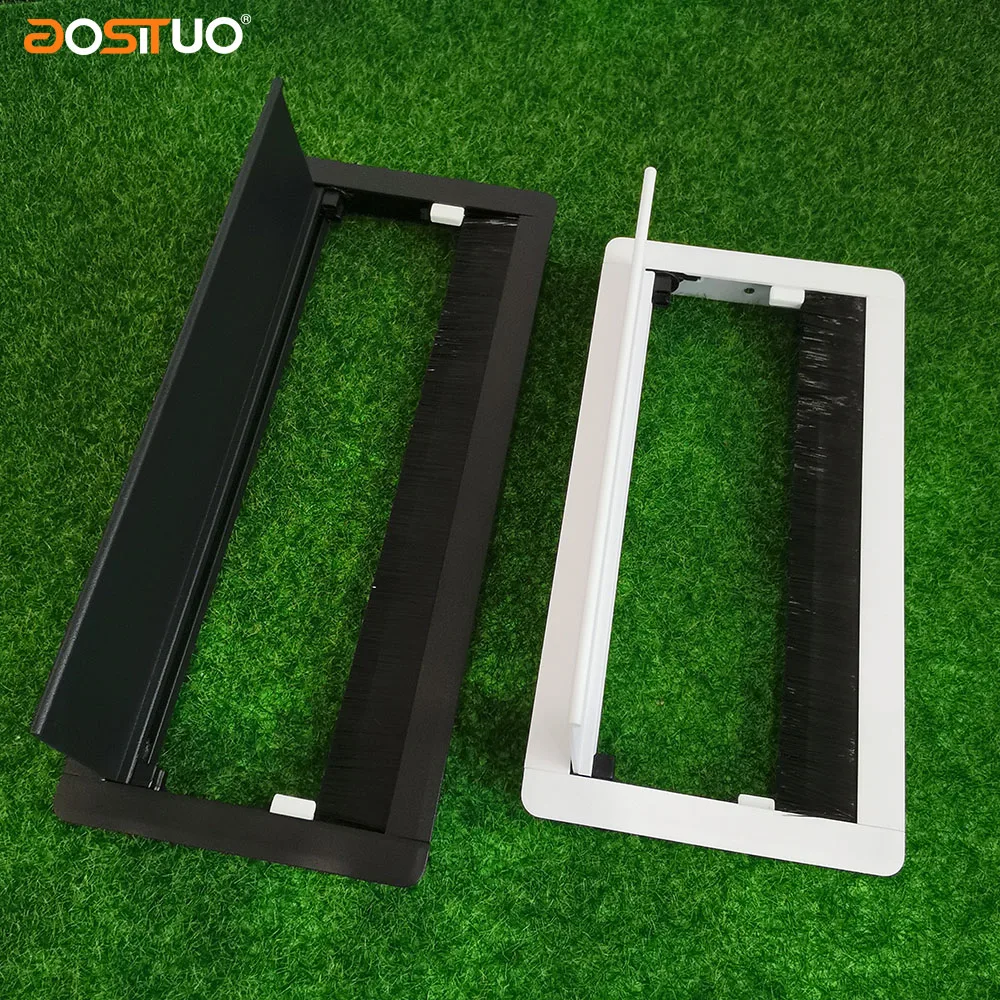 Office Desk Aluminum Cable Grommet Grommet Mute Closing Wire Box Soft ...