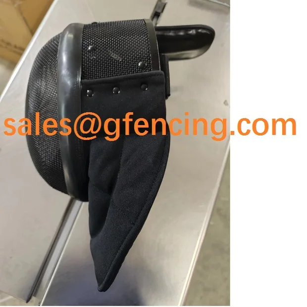 Guanda Fencing Mask - Total Black Training Mask for HEMA