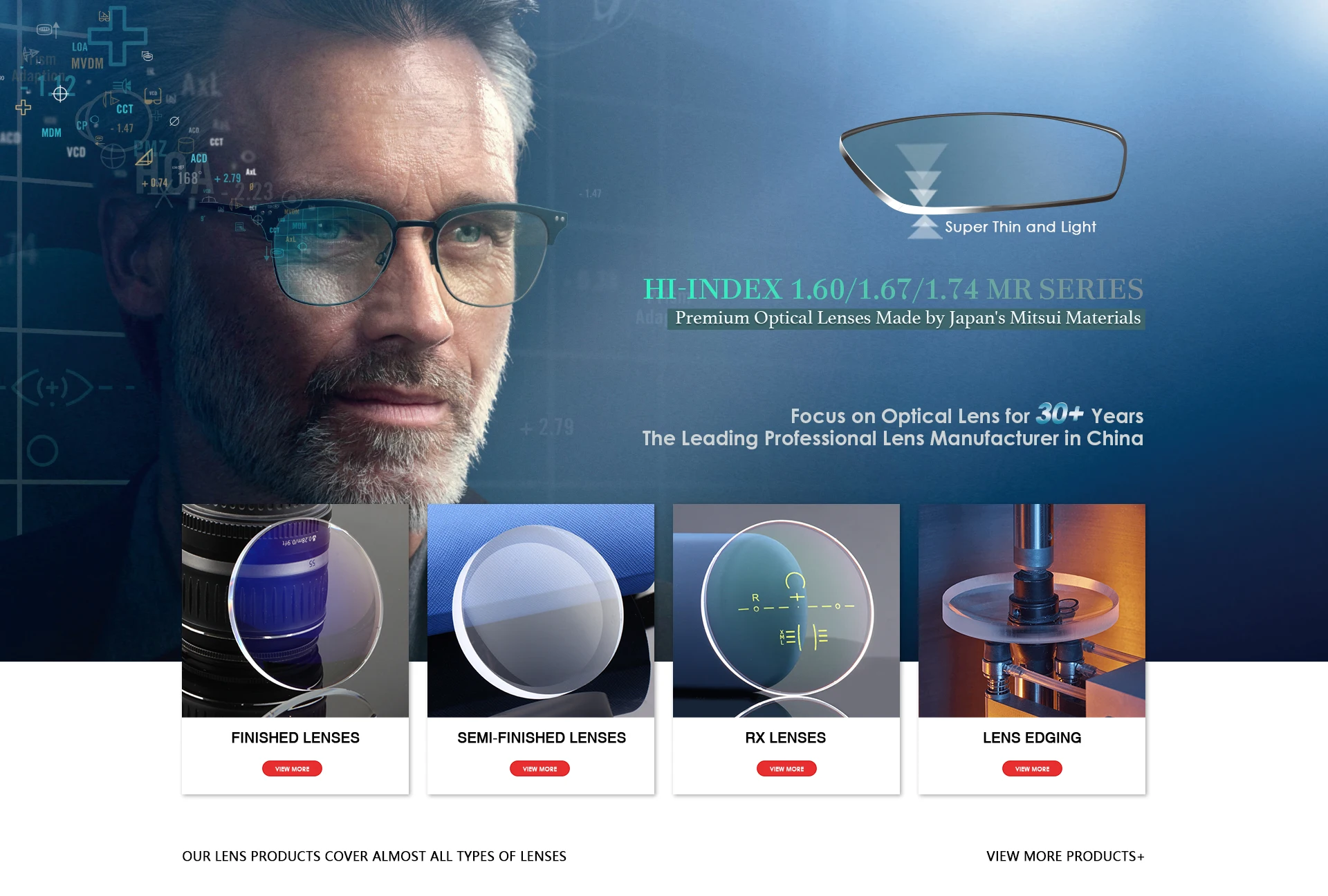 UNIVERSE OPTICAL MFG. CO., LTD. - Optical Lens / Rx Lens / Stock Lens