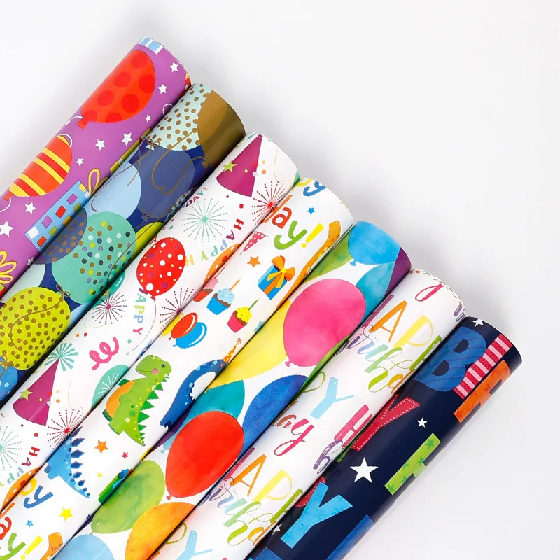 Custom Gift Wrapping Paper Roll - Craft & Digital Printing