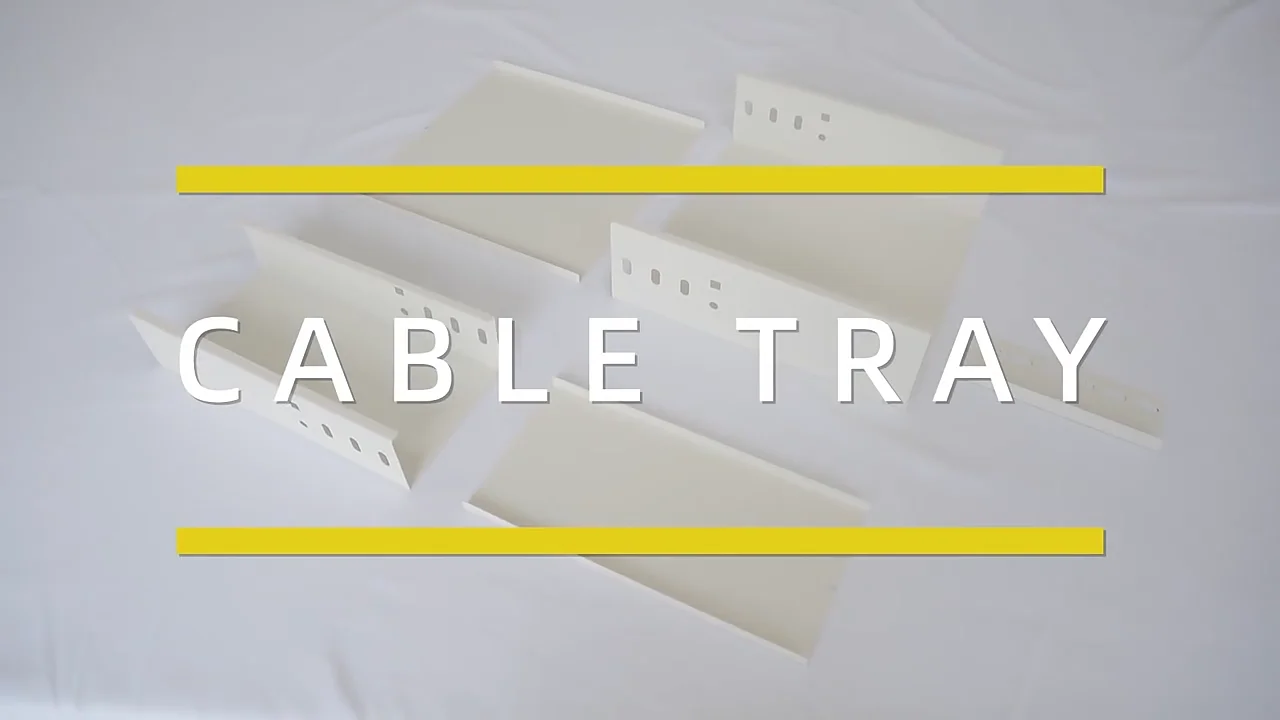 Vertically Bent Fireproof Cable Tray And Hot-dip Galvanized Cable ...