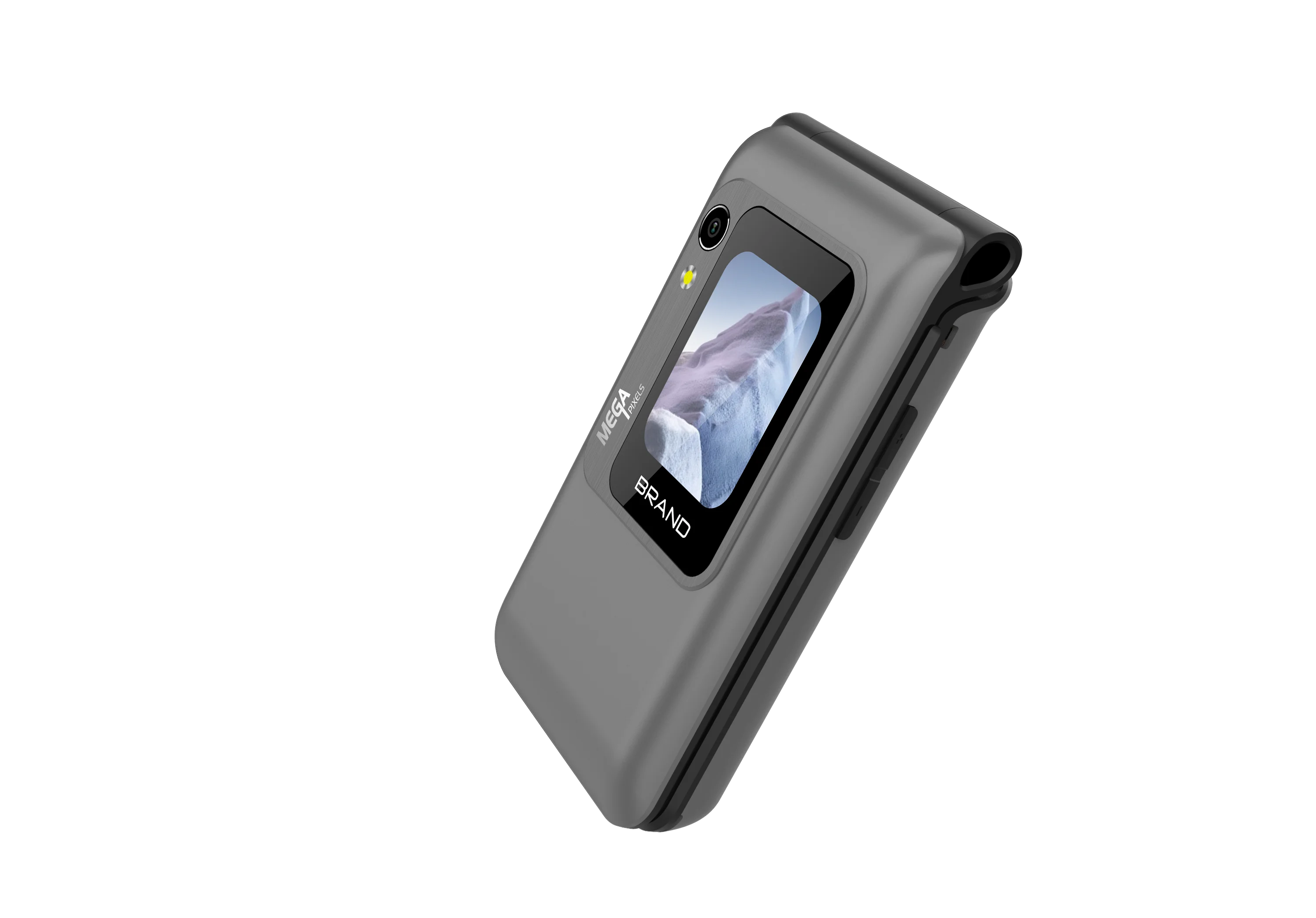 Factory Oem Dual Screen 4g Volte Big Fonts Sos Phone With Hac For Elder ...